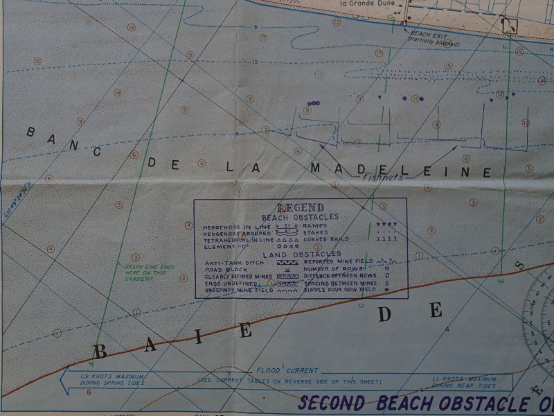 Utah Beach Top Secret BIGOT Map - FIELD & PERSONAL GEAR SECTION - U.S ...
