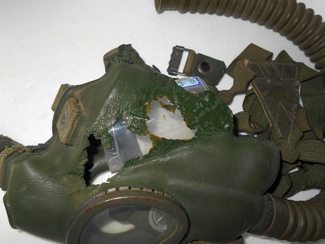 Gas mask preservation question. - PRESERVATION - U.S. Militaria Forum