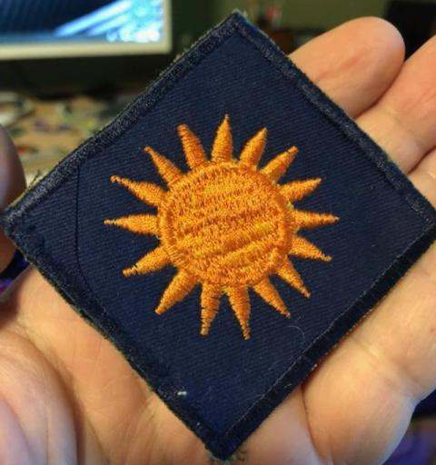 Theater made 40th ID Patch. - ARMY AND USAAF - U.S. Militaria Forum