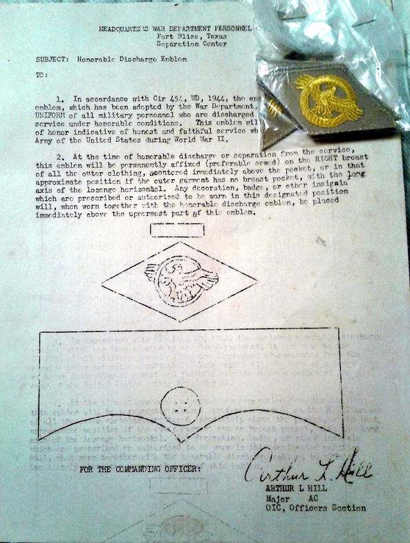 original instructions on how to properly wear and attach the ruptured ...