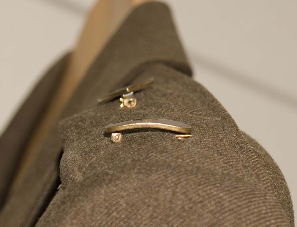 WWII USAAF Insignia Pin Size for Shirt Collar - ARMY (INCLUDING USAAC ...