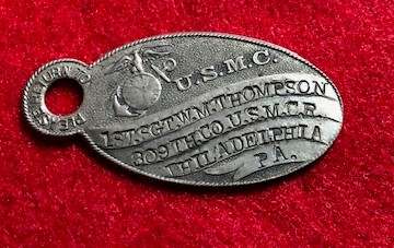 WWI USMC Thompson group - MEDALS & DECORATIONS - U.S. Militaria Forum