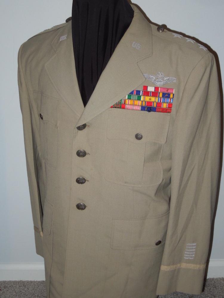 Gorgeous USAF Silver Tans Uniform Tokyo Made - UNIFORMS - U.S ...
