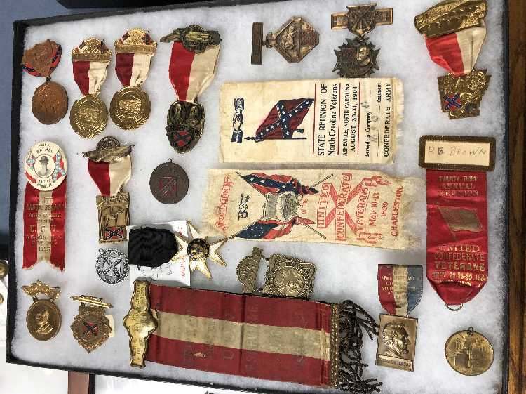 CONFEDERATE VETERAN REUNION PINS - (1861-1865) AMERICAN CIVIL WAR - The ...