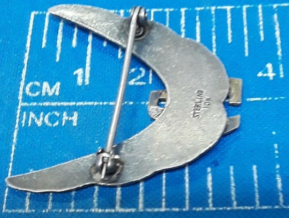 B29 pin sterling 10k gold - HOMEFRONT & THE WAR EFFORT - U.S. Militaria ...