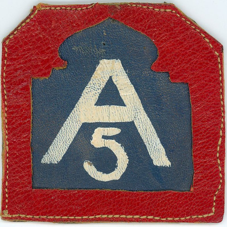 Prototype of the Fifth Army SSI - ARMY AND USAAF - U.S. Militaria Forum