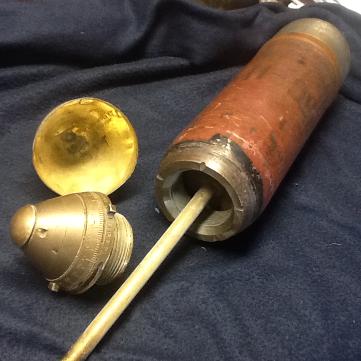 WW1 75mm Field Gun shell cutaway - FIREARMS - U.S. Militaria Forum