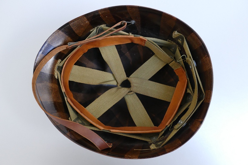 WW2 M1 helmet complete with shrimp net - How much is authentic - M-1; M ...