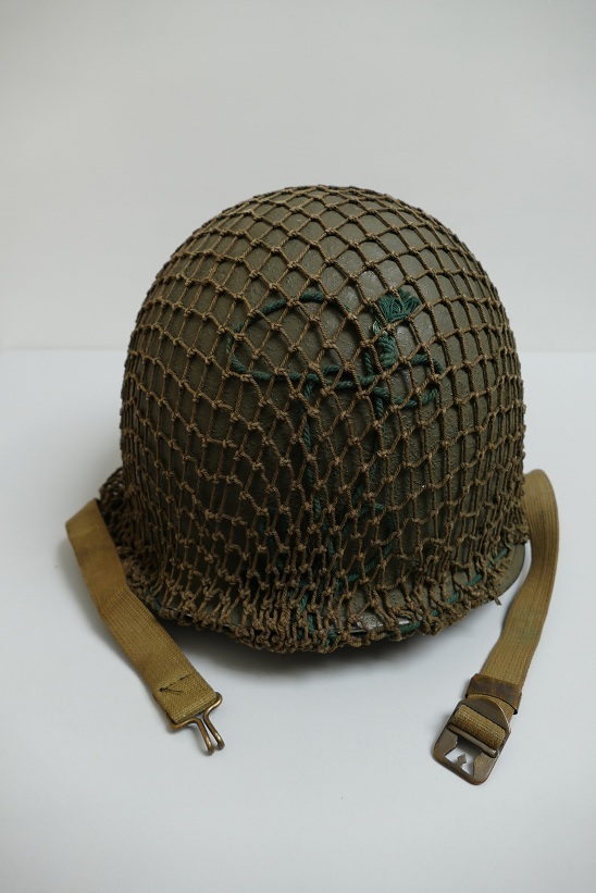 WW2 M1 helmet complete with shrimp net - How much is authentic - M-1; M ...