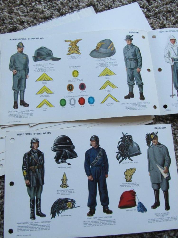 WWII U.S. Army Axis Uniform Manuals Info sought. - EPHEMERA ...