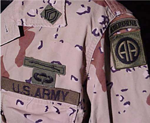 82ND AIRBORNE CHOCOLATE CHIP SHIRT - UNIFORMS - U.S. Militaria Forum