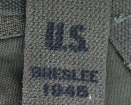 How to assemble the M1944 / 1945 Pack - FIELD & PERSONAL GEAR SECTION ...