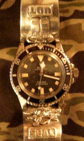 UDT 13 / SEAL TEAM 1 - Olongapo Watch Bands - NAVAL & SEA SERVICE ...