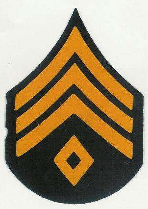 First Sergeant Chevrons - ARMY (INCLUDING USAAC/AAF) - U.S. Militaria Forum