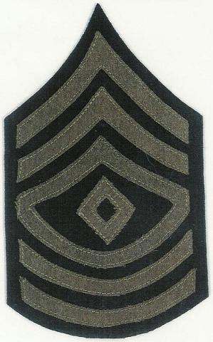 First Sergeant Chevrons - ARMY (INCLUDING USAAC/AAF) - U.S. Militaria Forum