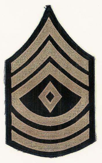 First Sergeant Chevrons - ARMY (INCLUDING USAAC/AAF) - U.S. Militaria Forum