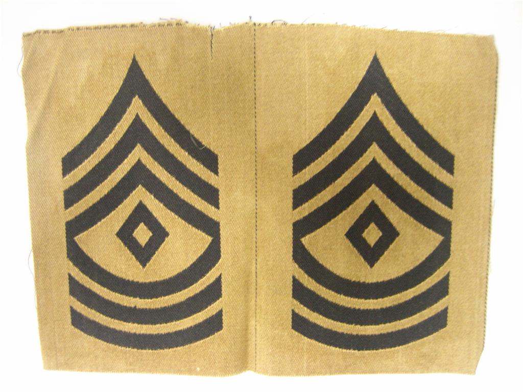First Sergeant Chevrons - ARMY (INCLUDING USAAC/AAF) - U.S. Militaria Forum