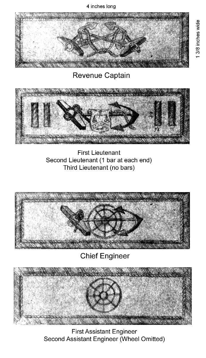 Revenue Cutter Service (pre Coast Guard) Ranks and Rates - NAVY, COAST ...