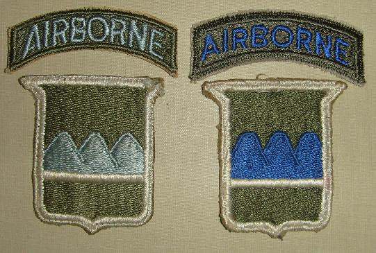 80th Division airborne tab - ARMY AND USAAF - U.S. Militaria Forum