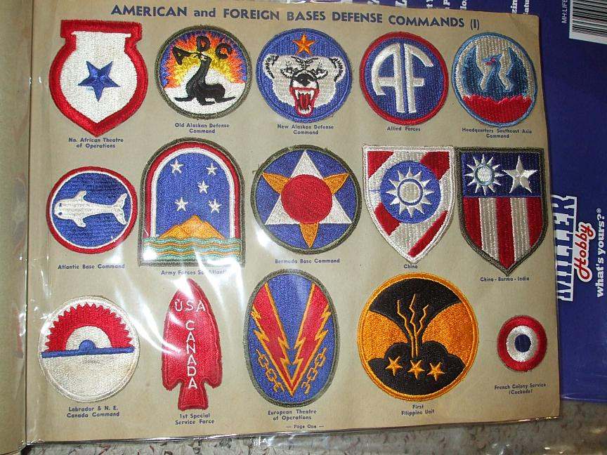 WWII Patch Album Collection (Part II) - MISCELLANEOUS / OTHER - U.S ...