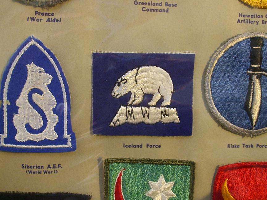 Iceland Forces Patch? - MARINES - U.S. Militaria Forum