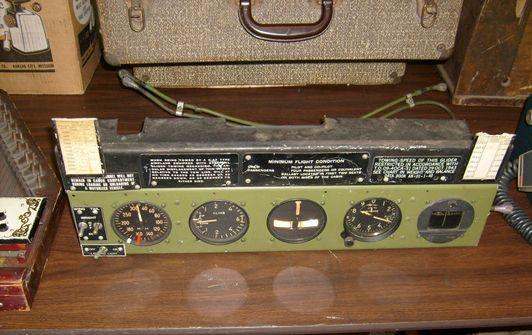 Waco Glider Flight Instrument Panel - MILITARY AIRCRAFT & AVIATION - U ...