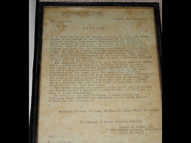 WW1 Yankee Division,SS,PH,MB, - GROUPINGS PAGE - U.S. Militaria Forum