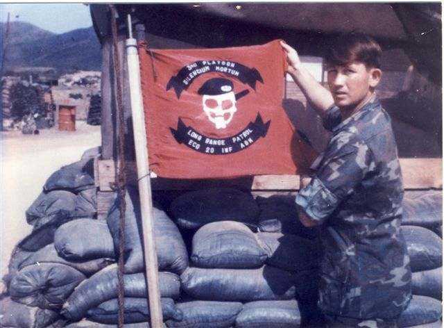 LRRP Flag - EPHEMERA, PHOTOGRAPHS & MILITARY ARTWORK - U.S. Militaria Forum