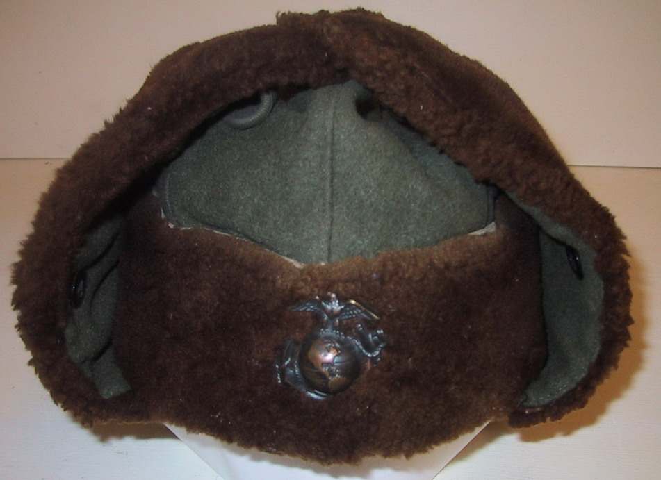 USMC Iceland winter wool fur cap - UNIFORMS - U.S. Militaria Forum