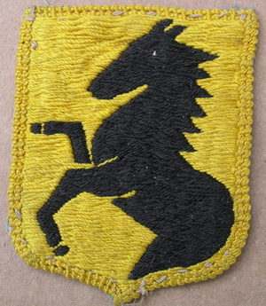 Perhaps WW2's rarest cav patch on ebay sold for $713 - ARMY AND USAAF ...