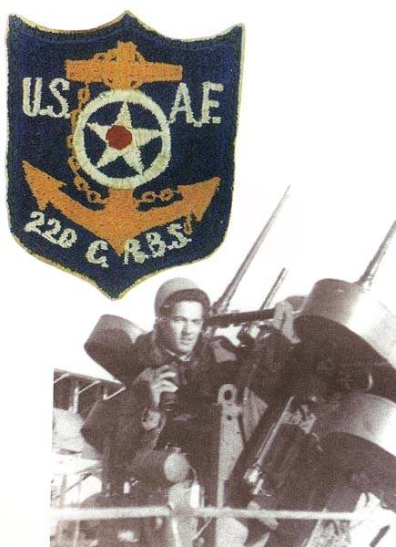 USAF 22nd Crash Rescue Boat Sq. - AIR FORCE (USAAF IS WITH ARMY) - U.S ...