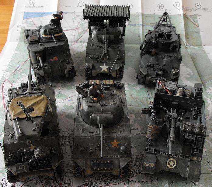 My 1/35 SHERMAN variants - MODELING - U.S. Militaria Forum