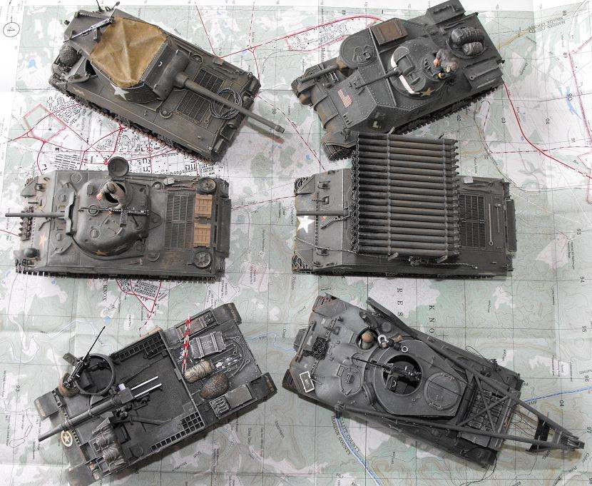 My 1/35 SHERMAN variants - MODELING - U.S. Militaria Forum