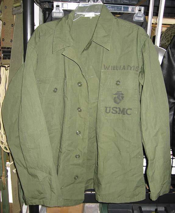 What is it: USMC OG-107 poplin shirt NYCO - UNIFORMS - U.S. Militaria Forum