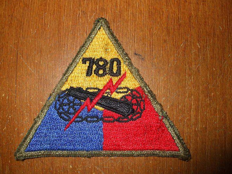 780th Tank Bn triangle - ARMY AND USAAF - U.S. Militaria Forum