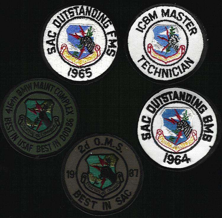 A couple of subdued SAC "technical" patches - AIR FORCE (USAAF IS WITH ...