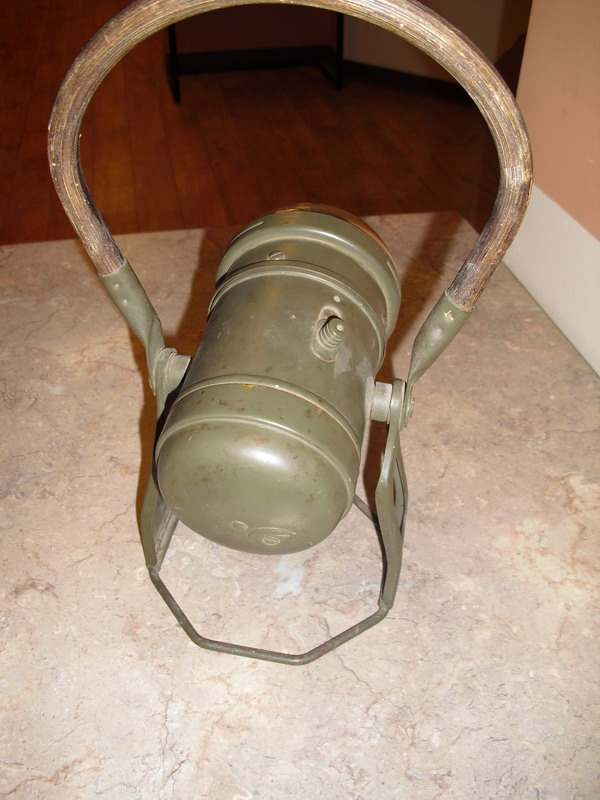 Tell me about this Civil Defense lantern - HOMEFRONT & THE WAR EFFORT ...