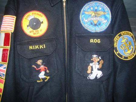 Super U. S. Navy Cruise Jacket USS Frank Cable (AS 40) - NAVAL & SEA ...