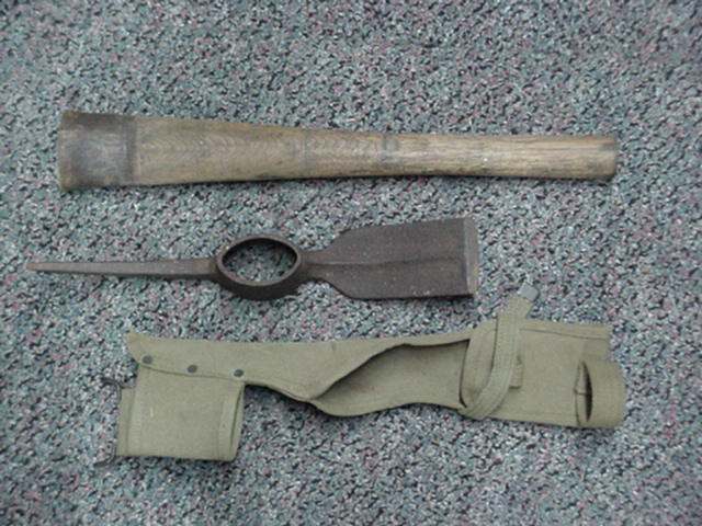 Early Pattern M1910 Pick Mattock and Cover - FIELD & PERSONAL GEAR ...