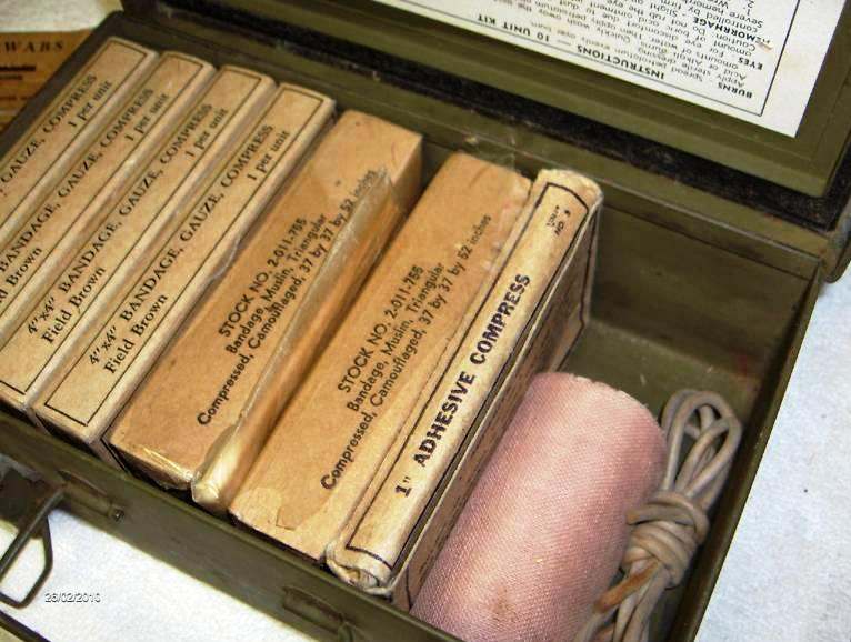 USMC First Aid Kit - MEDICAL CORPS - U.S. Militaria Forum