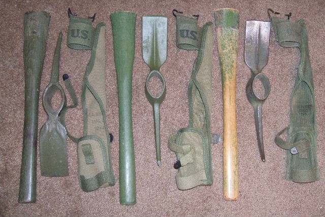 M-1910 Pick-Mattock w/ carrier - FIELD & PERSONAL GEAR SECTION - U.S ...