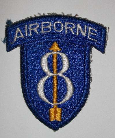 8th Infantry Division (Airborne) - ARMY AND USAAF - U.S. Militaria Forum