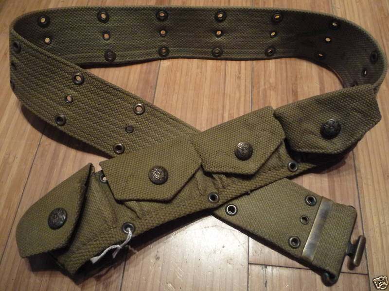 M1909 Pistol Belt - FIELD & PERSONAL GEAR SECTION - U.S. Militaria Forum