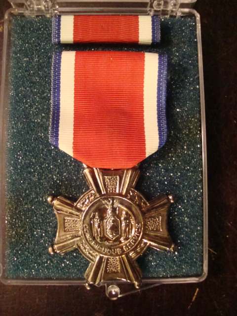 NEW YORK CONSPICUOUS SERVICE CROSS - MEDALS & DECORATIONS - U.S ...