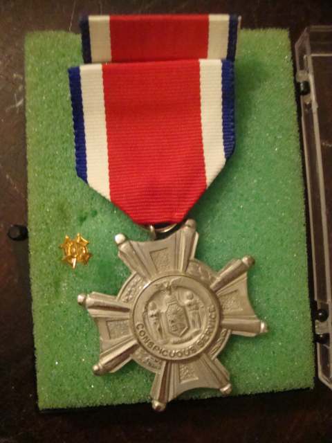 NEW YORK CONSPICUOUS SERVICE CROSS - MEDALS & DECORATIONS - U.S ...