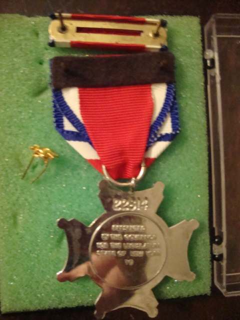 NEW YORK CONSPICUOUS SERVICE CROSS - MEDALS & DECORATIONS - U.S ...