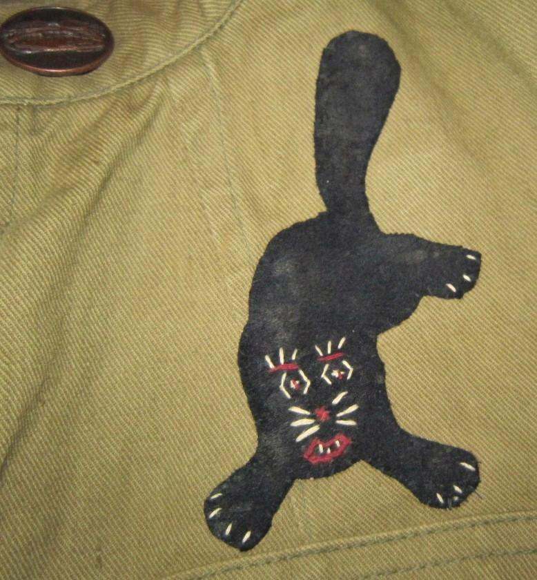 WWI Bullion Tank Patch WWI Rare Black Cat patch? - ARMY AND USAAF - U.S ...