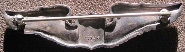 1919-1941 Interwar Period vintage pilot wings: examples and patterns ...