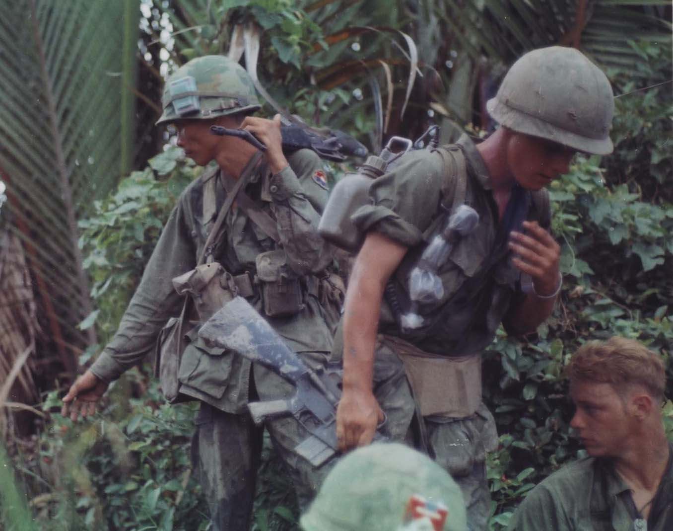Psychedelic Cookie / Flower Power: 9th Infantry Division patches in ...