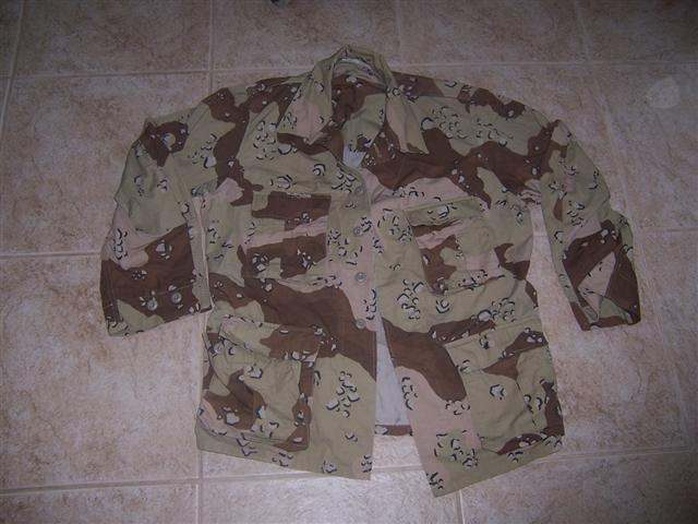 Experimental Desert 6 Color camo 1972 contract - CAMOUFLAGE UNIFORMS ...